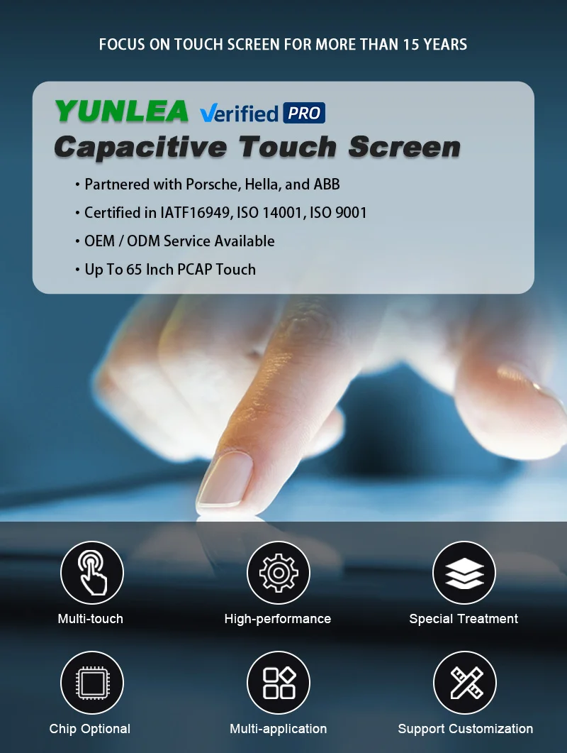 17 Inch Touchscreen USB Projected Capacitive (PCAP) Panel