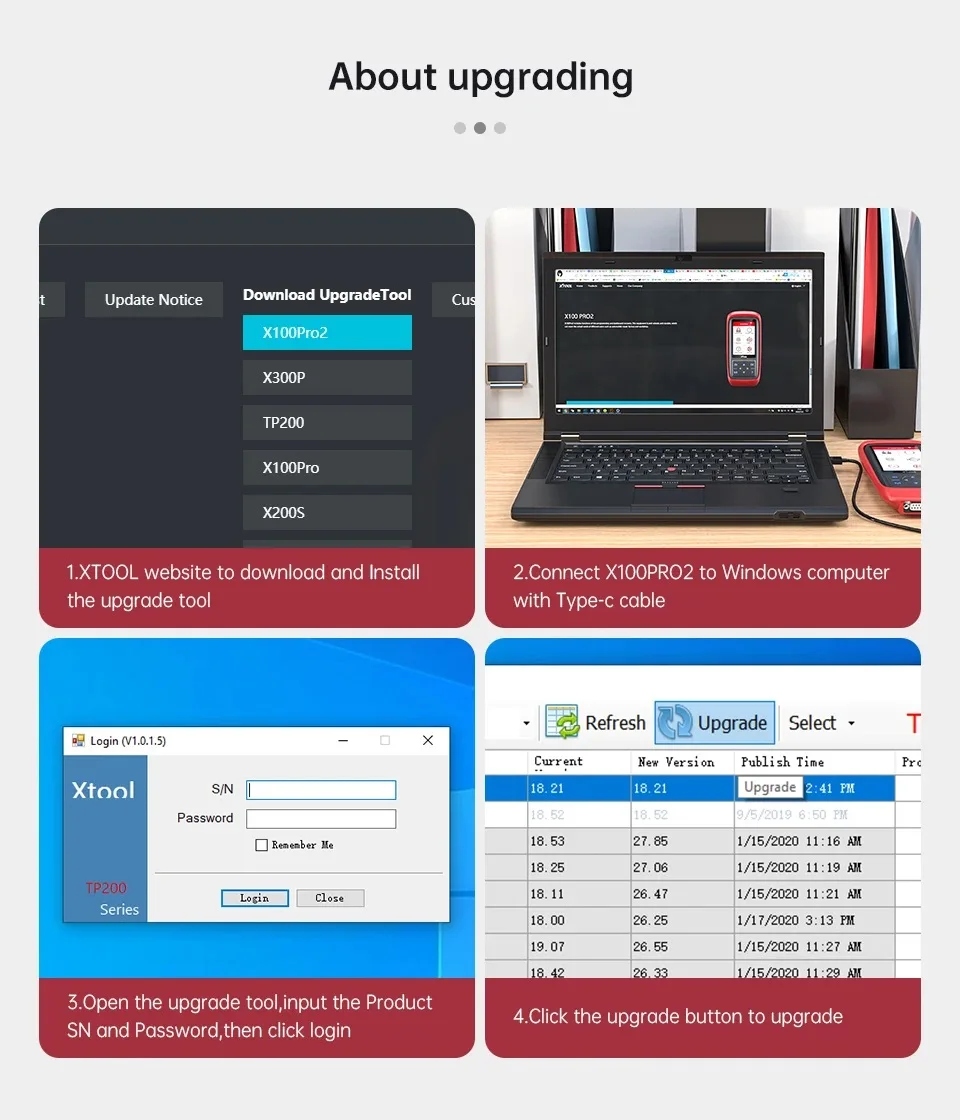 Xtool X100 Pro2 Auto Key Programmer - Reset ECM & Immobilizer