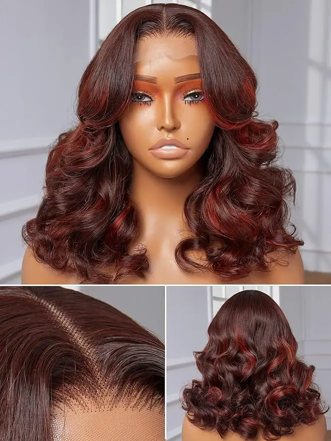 Haven Hair 12 Inc Afro Wig Short 5x5 Glueless Wigs Human Hair Pre ...