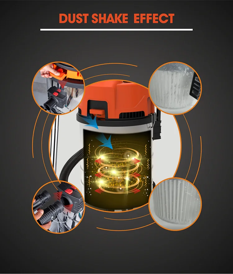 3600W Aspiradora Industrial - Wet and Dry Vacuum Cleaner