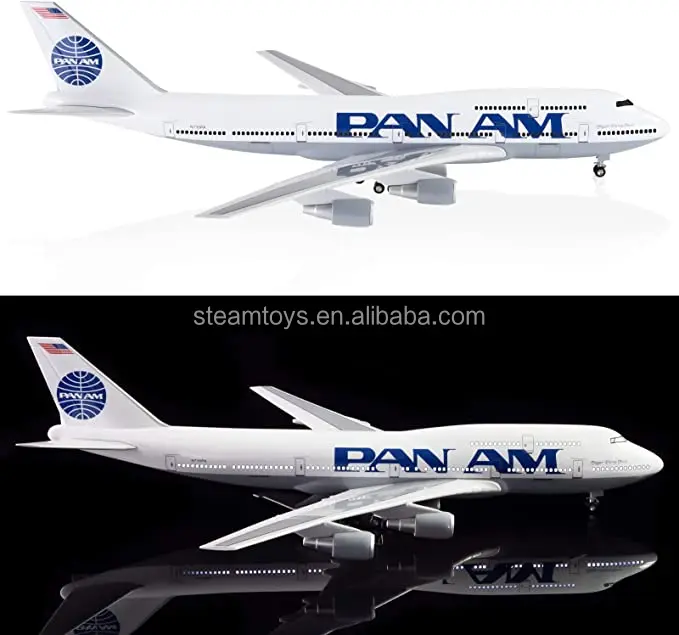 Pan Am Model - American Pan Am Airlines B747 Resin Aircraft