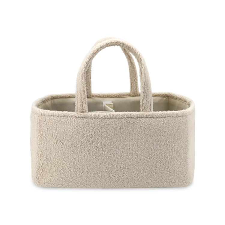 Hifelty Baby Diaper Bag - Multilayer Teddy Wool Mommy Bag