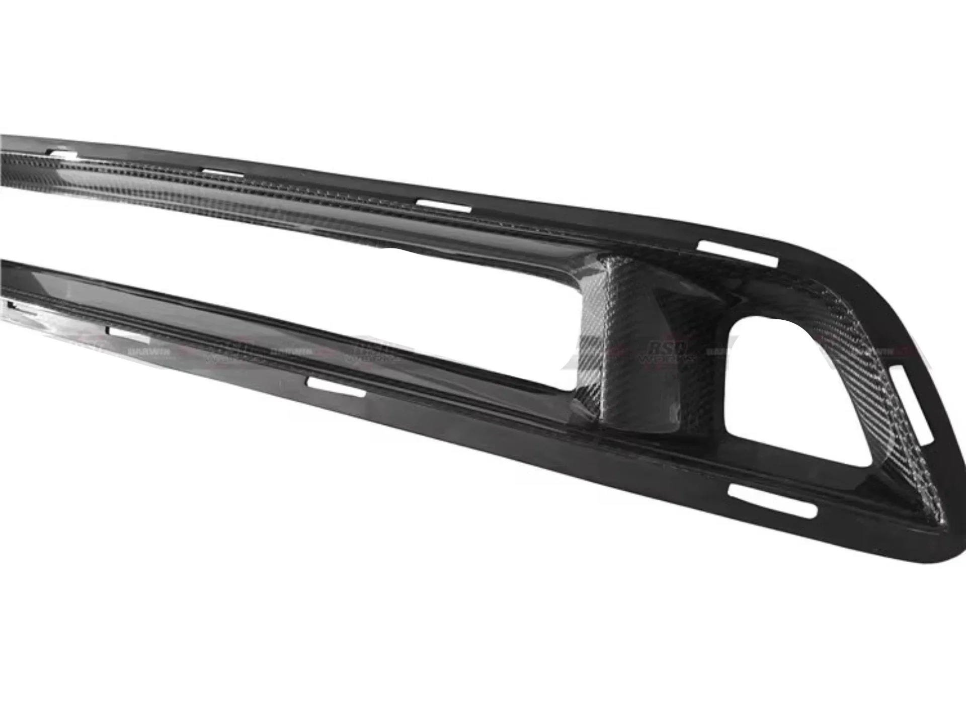 Body Kit Carbon Fiber Radiator Grille For Ford Mustang 2.3t Convert New ...