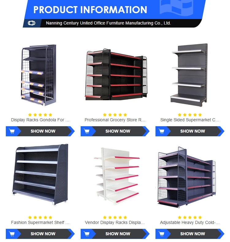 Single Side Snack Rack Supermarket Store Shelf Convenience Store ...