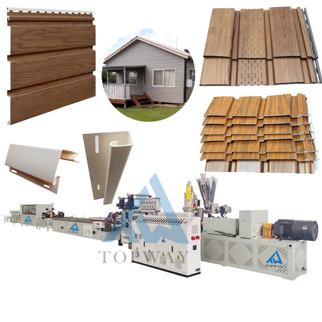 Outdoor Pvc Vinyl Wall Panel Making Machine Wood Film Vinyl Vented ...