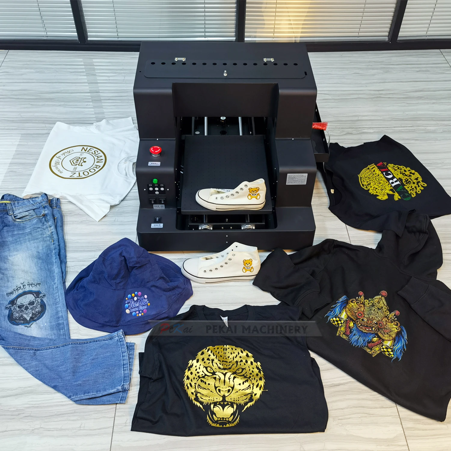 Multifunction Directly Printing Machine for T-shirt Printing L805 Head ...