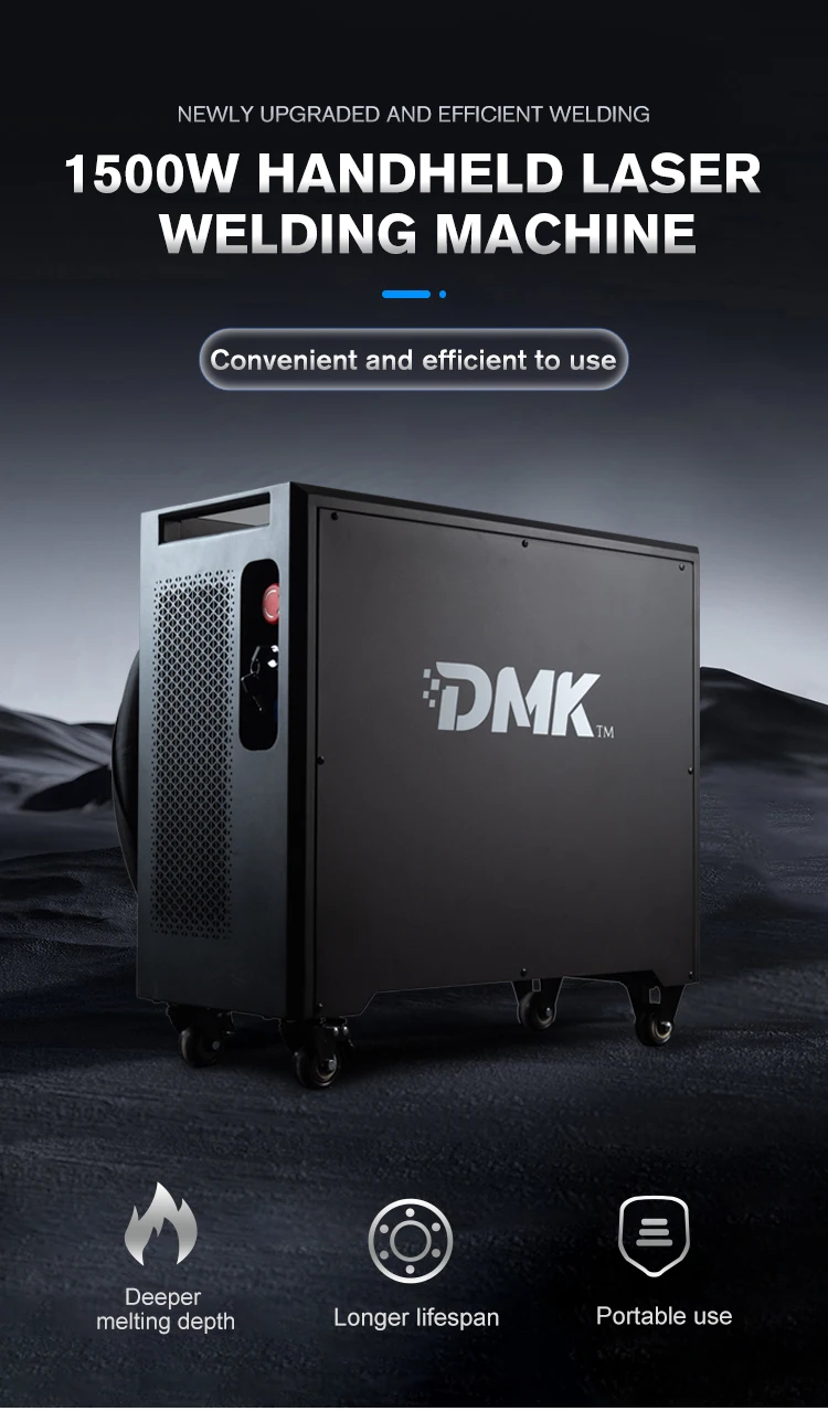DMK 1500W Air Cooled Handheld Laser Welder - Portable & Efficient
