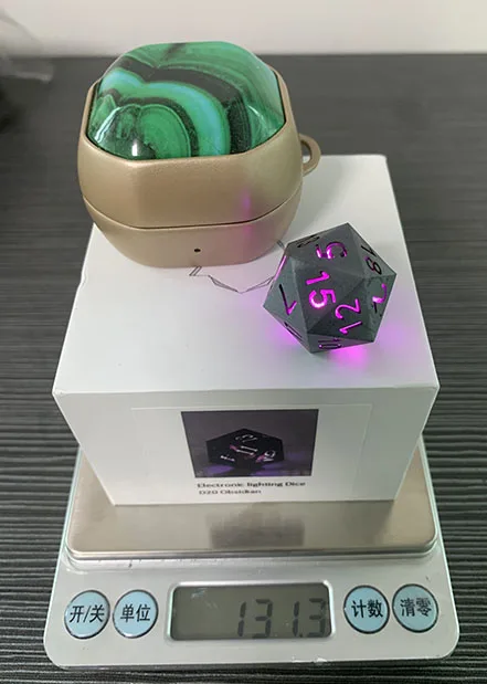 Factory Led Dice Electronic Dice Pixels 20 Sided Dice Manufacturing ...