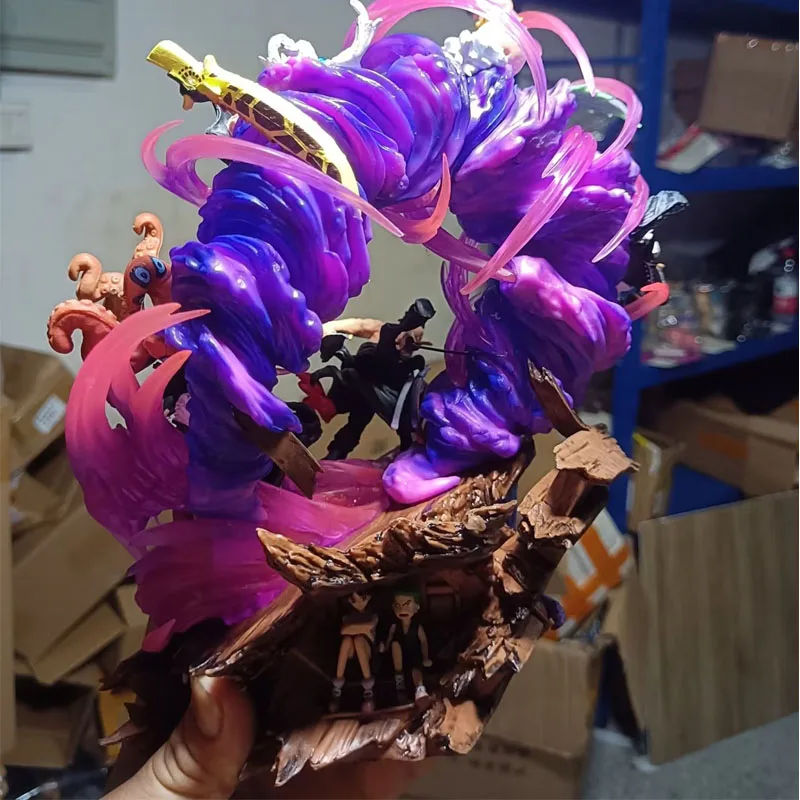 One Pieced King Vice Yama Ghost Luffy Anime Figures Zoro