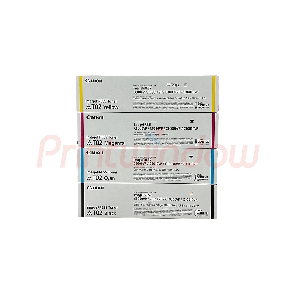 PRINTWINDOW!!Original T02 BLACK Toner Cartridge for Canon ImagePRESS ...