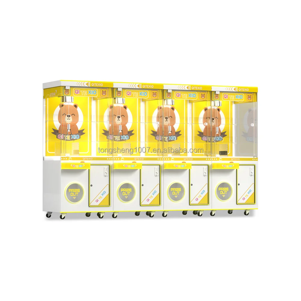 Custom Claw Crane Machine Arcade Multiple Colour Candy Game Claw ...