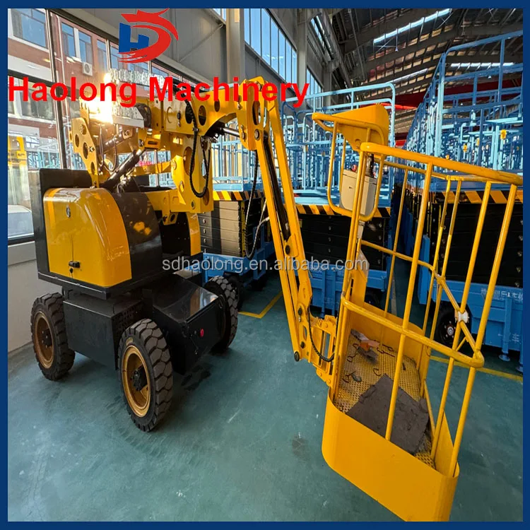 Self Moving Boom Elevator Arm Lift Articulated Lift Manned High ...