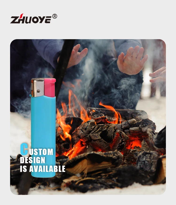 Disposable Cheap Plastic Gas Lighters - Refillable & Unique