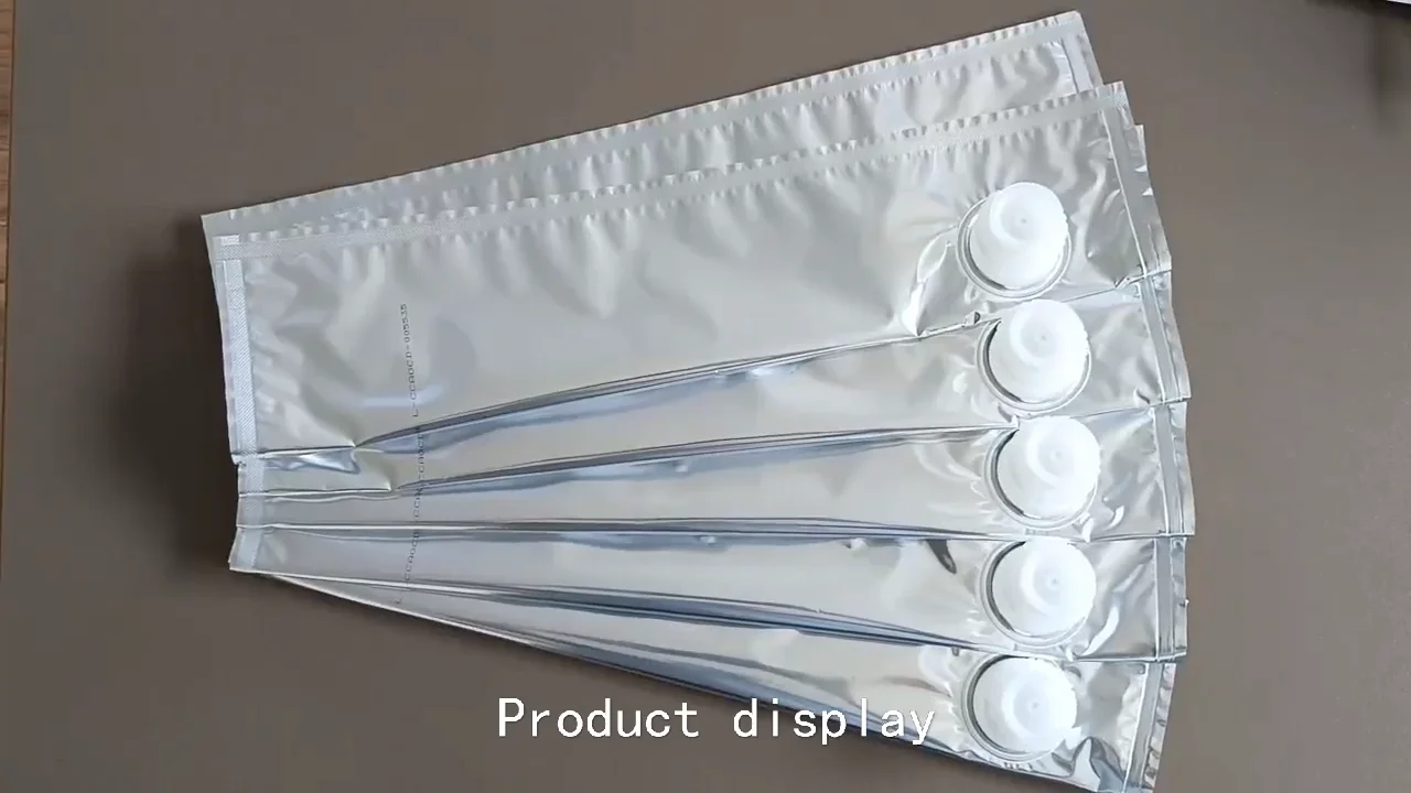 20l Transparent/aluminum Aseptic Dispenser Bag For Liquid Beverage ...