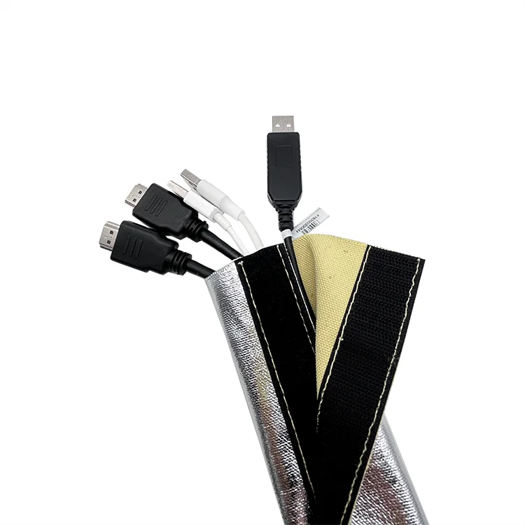 Nap-on Aluminum Foil Fiberglass Casing Cable Harness Reflective High ...