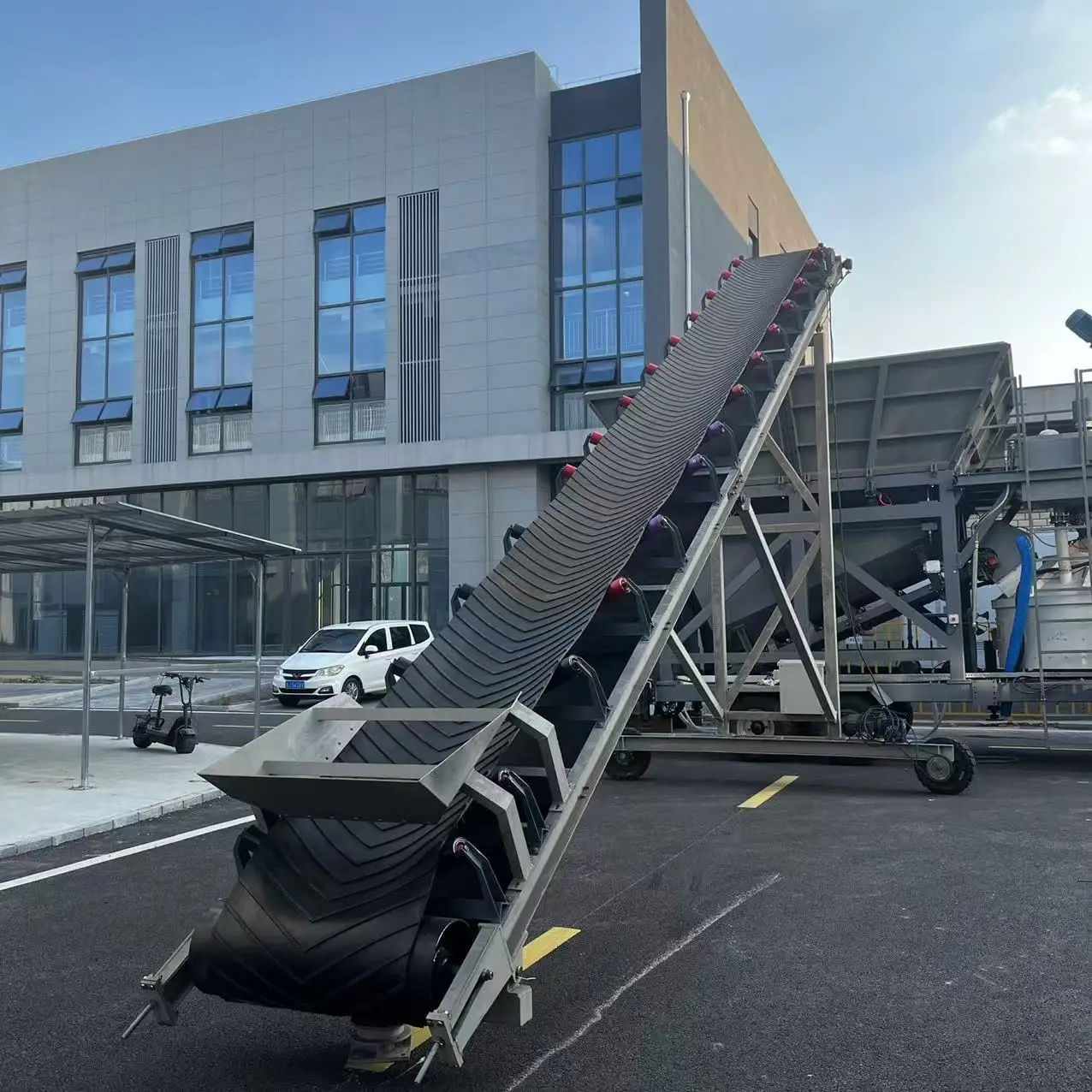 Alibaba.com: Gravel Stone Concrete Belt Conveying Equipment, Vertical ...