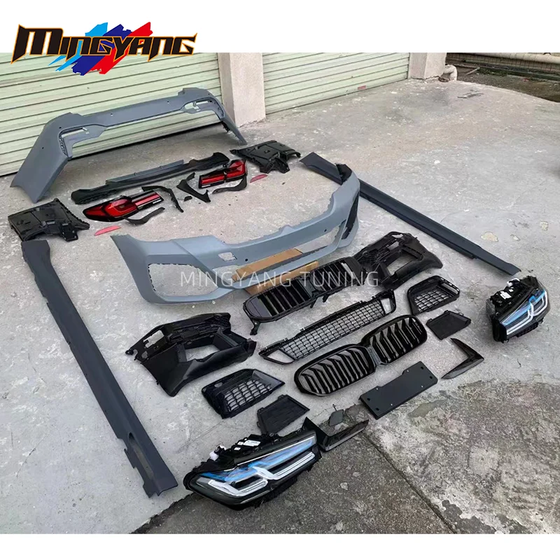 Pp Plastic G30 Pre 2018-2021 Upgrade Lci Mt M Tech Facelifts Bodykit ...
