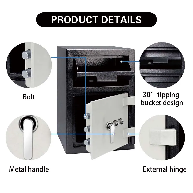 China Manufacturer Commercial Safe Cash Deposit Safe Drop Box With Slot ...