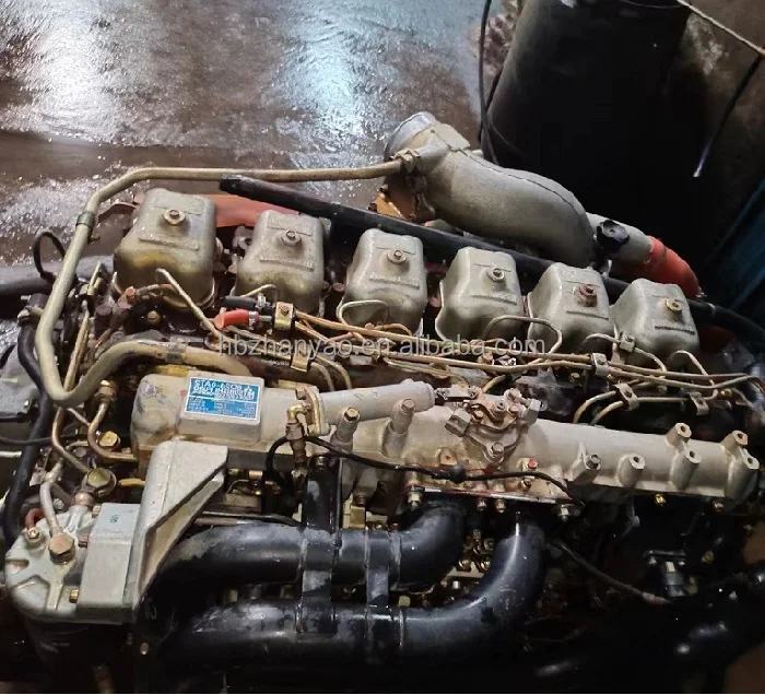 Japanese Original Used 6D24 6D24T Diesel Engine Assembly for Mitsubishi ...