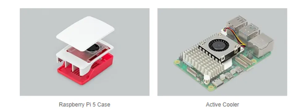 Raspberry Pi 5 AI Kit with Waveshare Accessory - 2GB-8GB RAM