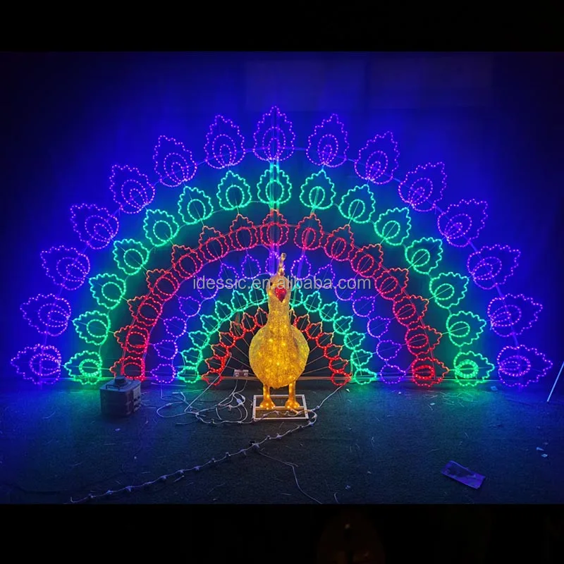 Outdoor 3d Large Lighted Illuminated Camel Animal Sculpture Displays ...