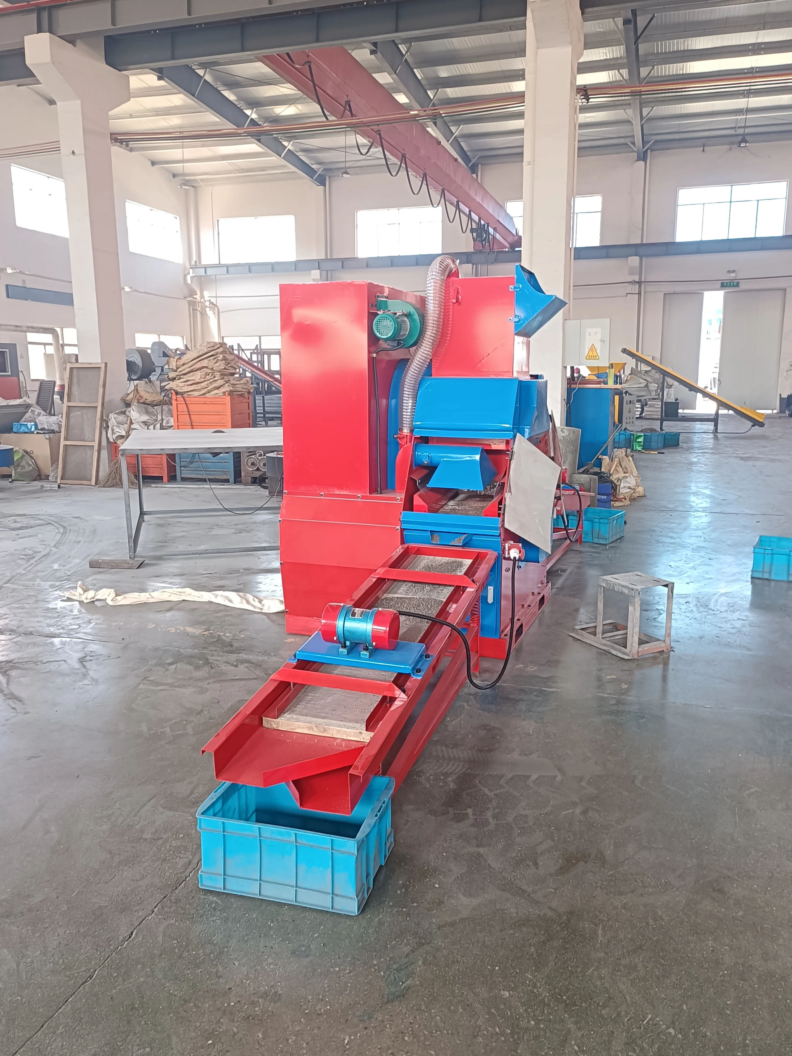 Metal Copper Cable Wire Recycling Machine Looms Wire Granulator ...