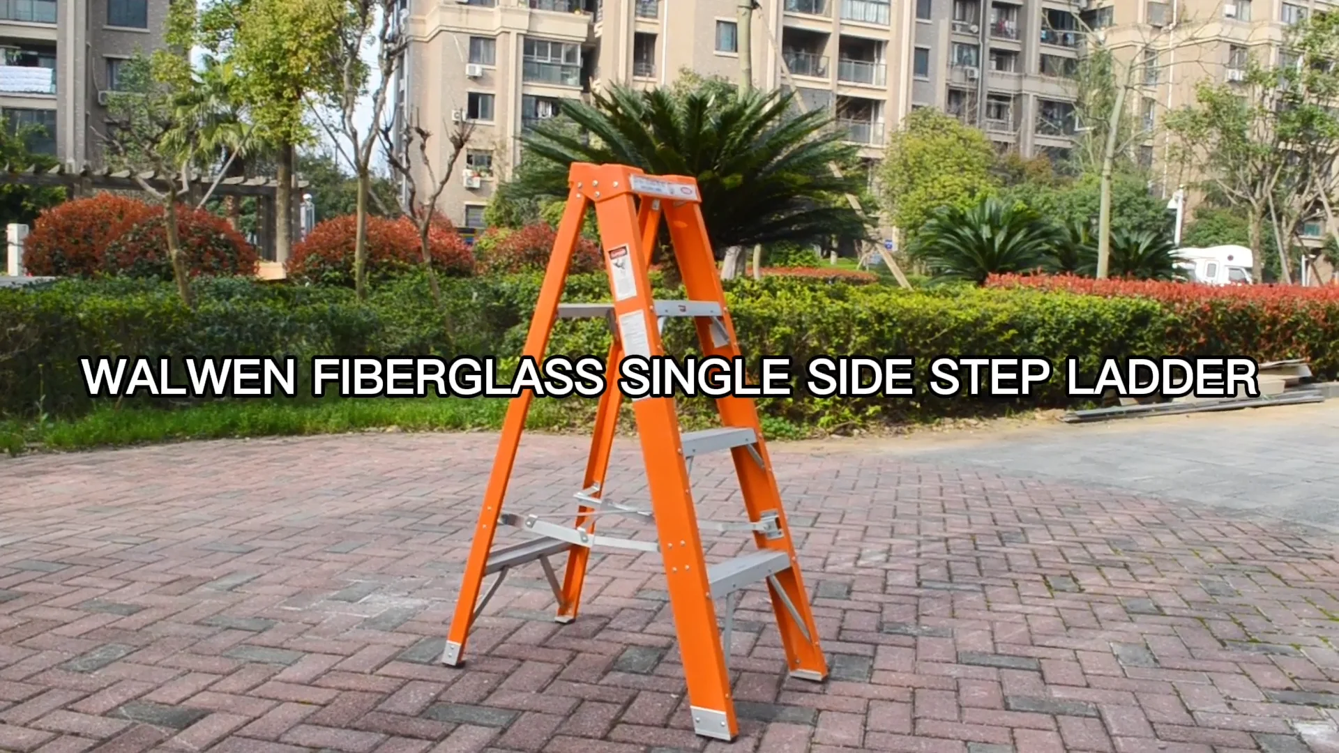 Frp Fiber Glass Fold Step Ladder For Chile Peru Argentina Bolivia ...