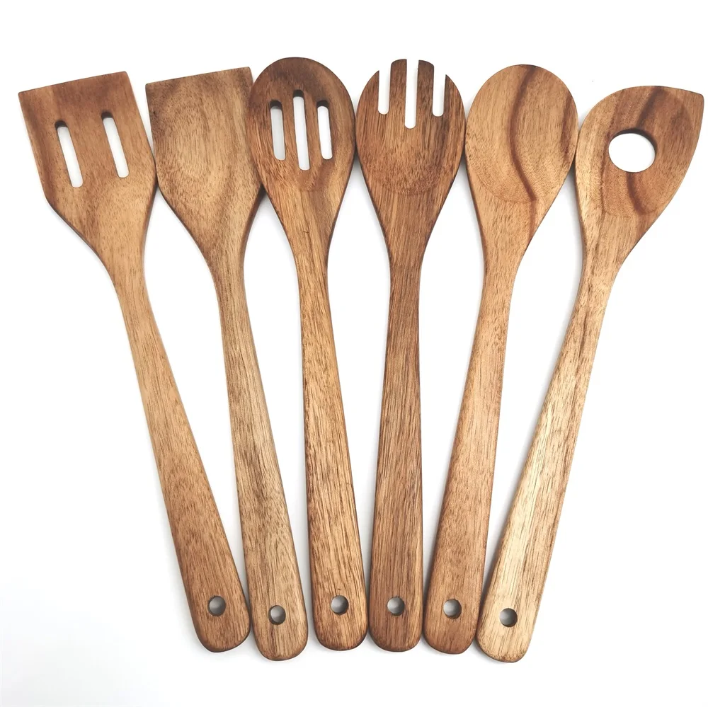 Oem Restaurant Kitchen Utensils Set Cookware Wooden Cooking Kitchen ...