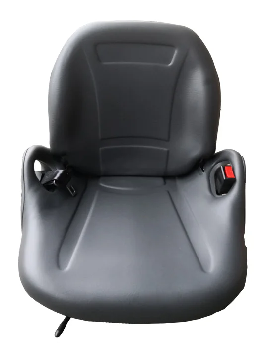 Universal Forklift Seat With Integrated Pvc Armrest Fold Down Backrest ...