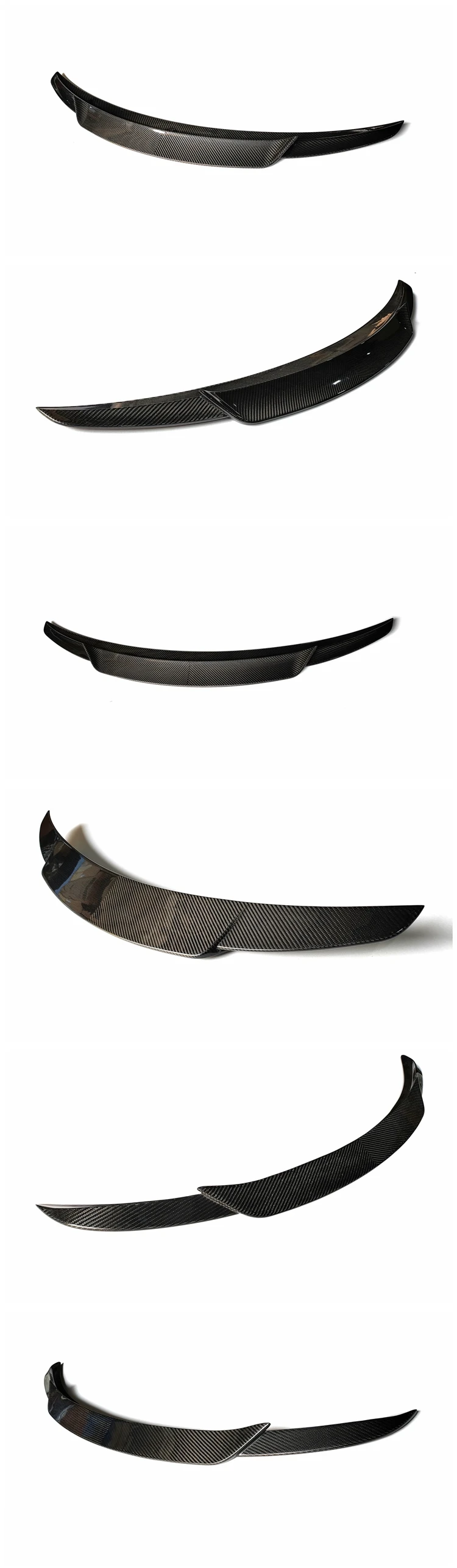 S63 Coupe Spoilers for W223 - Carbon Fiber Rear Wings