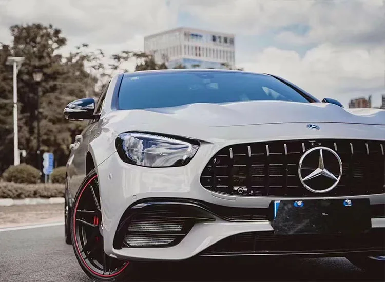 Front Bumper Grille For E Class 2020 Racing Grille For Mercedes Benz ...