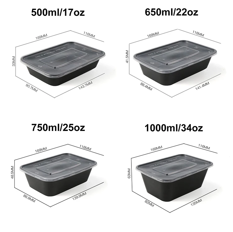 Leak Proof Disposable Tiffin Boxes - Perfect for Takeaway