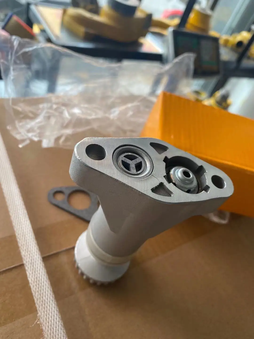 Excavator Engine Parts C7 Oil Cooler Core 267-4743 2674743 - Buy Engine ...