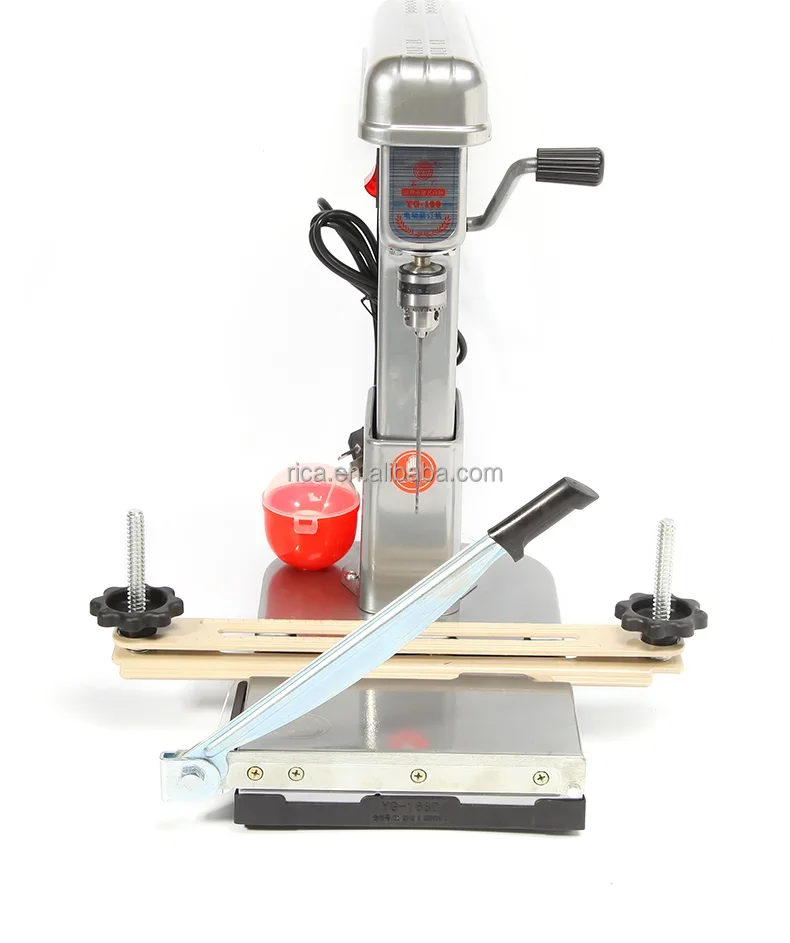 Yg-168a Electric Spiral Binding Machine With Punching Function ...