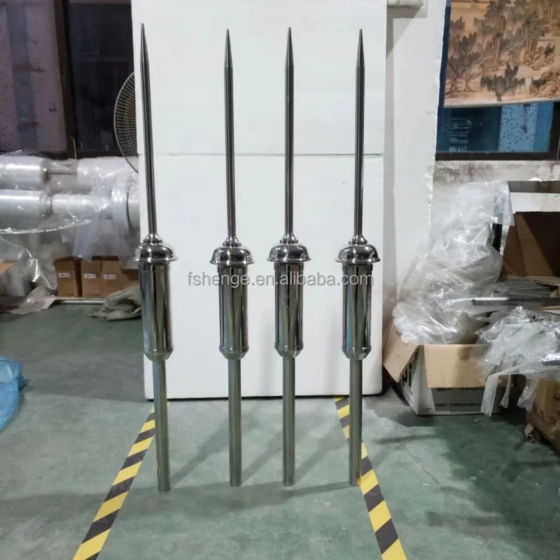 Outdoor Building Lightning Protection System with ESE Lightning ...