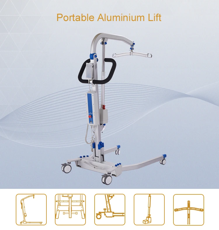 Physical Therapy Equipments Patient Lift Foldable Movable Patient ...