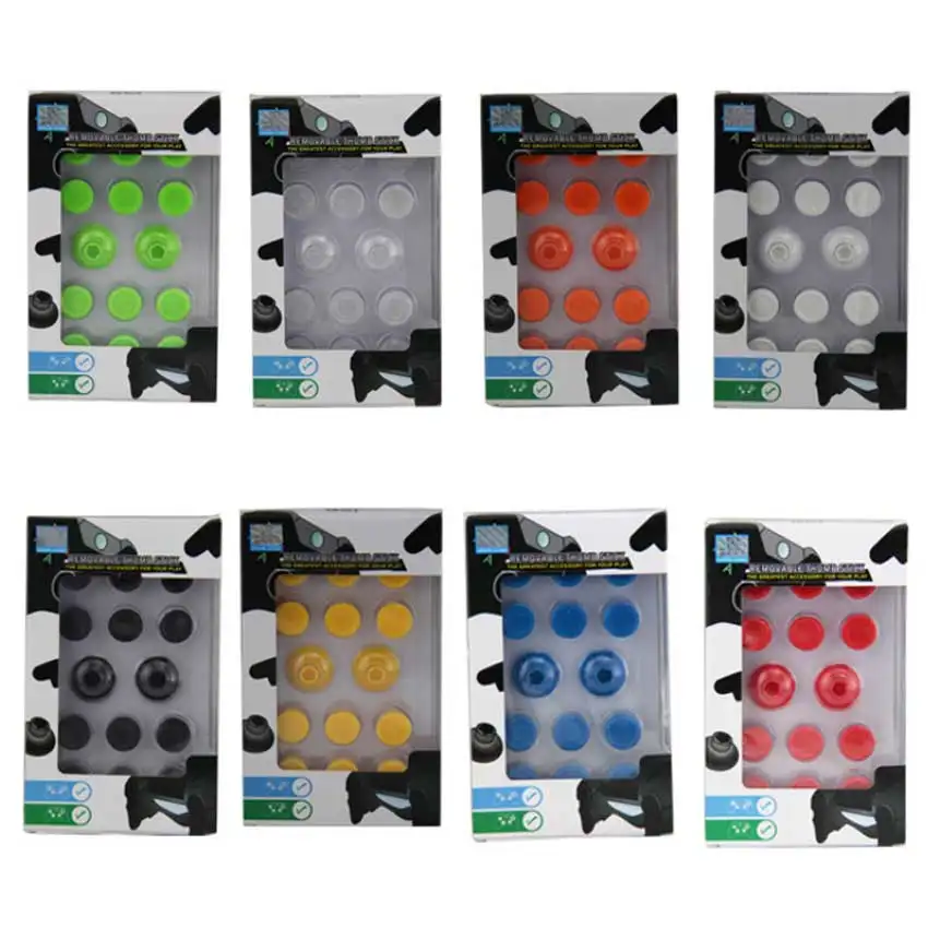 Gamepad 14 In 1 Removable Thumb Stick Grip Cap 12 Swap Thumbsticks + 2 ...