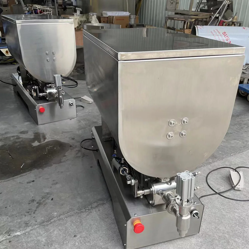 Desktop Type Pneumatic Horizontal Large Rotary Valve U Type Jam Mixing ...