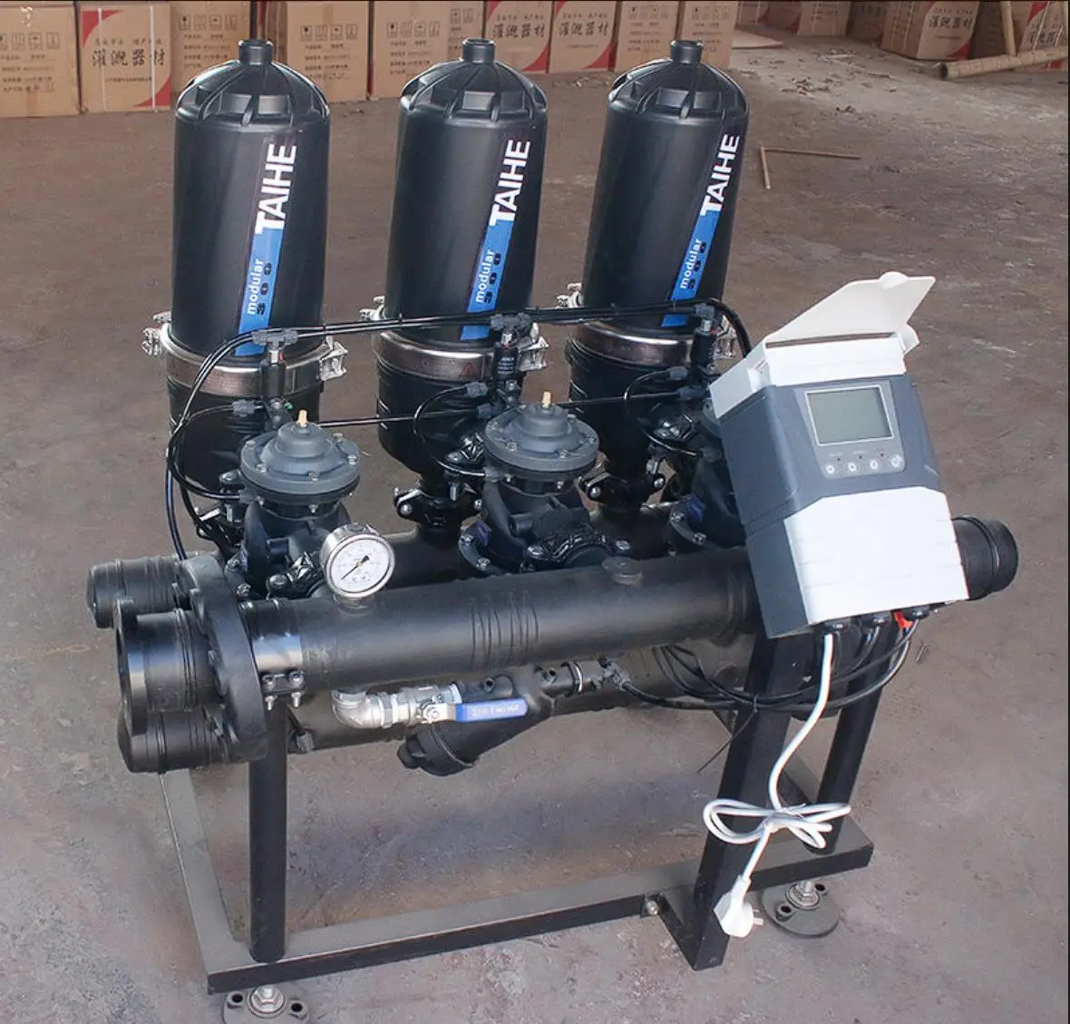 Agricultural Irrigation System Automatic Backwash Disc Filter Backwash ...