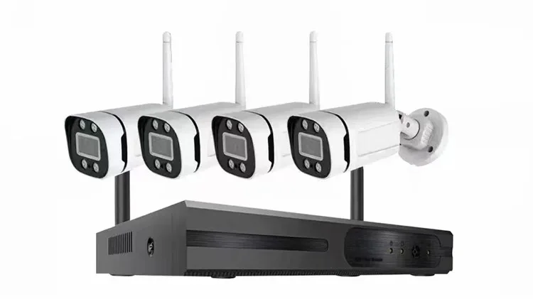 Jianvision 4channels Full Hd Surveillance Outdoor Wifi Nvr Security Kit ...