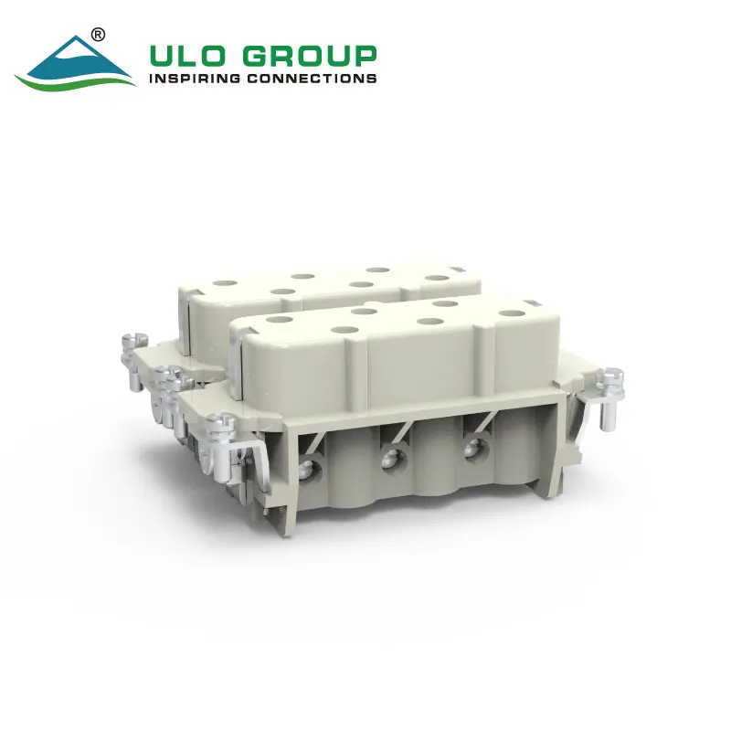 12 Pin Heavy Duty Rectangular Connector for HSB Series Female Screw ...