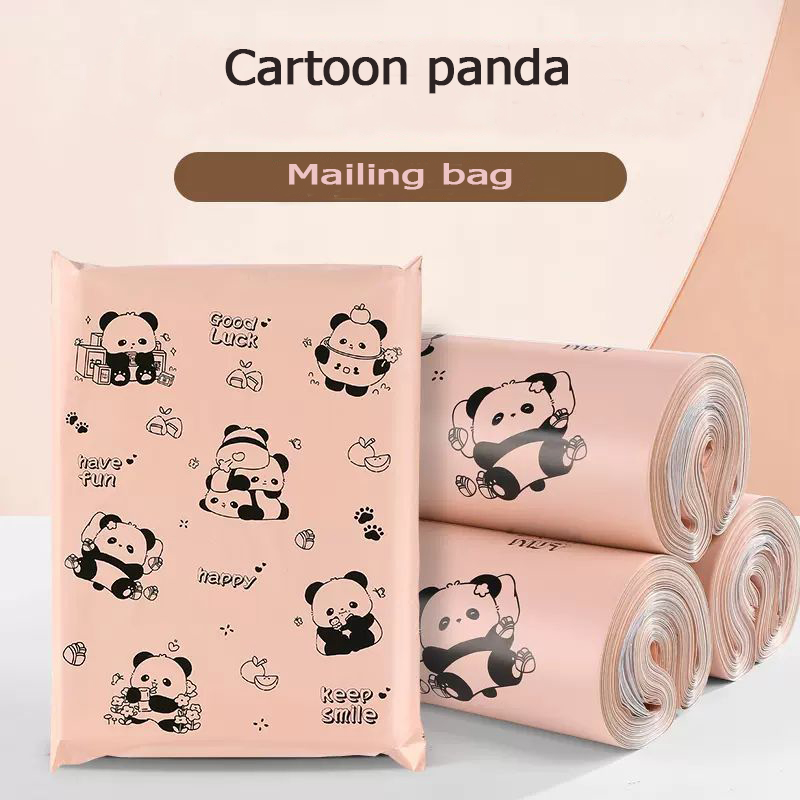 Cartoon Panda Envelope Customizable Sending Package Mailing Bags To ...