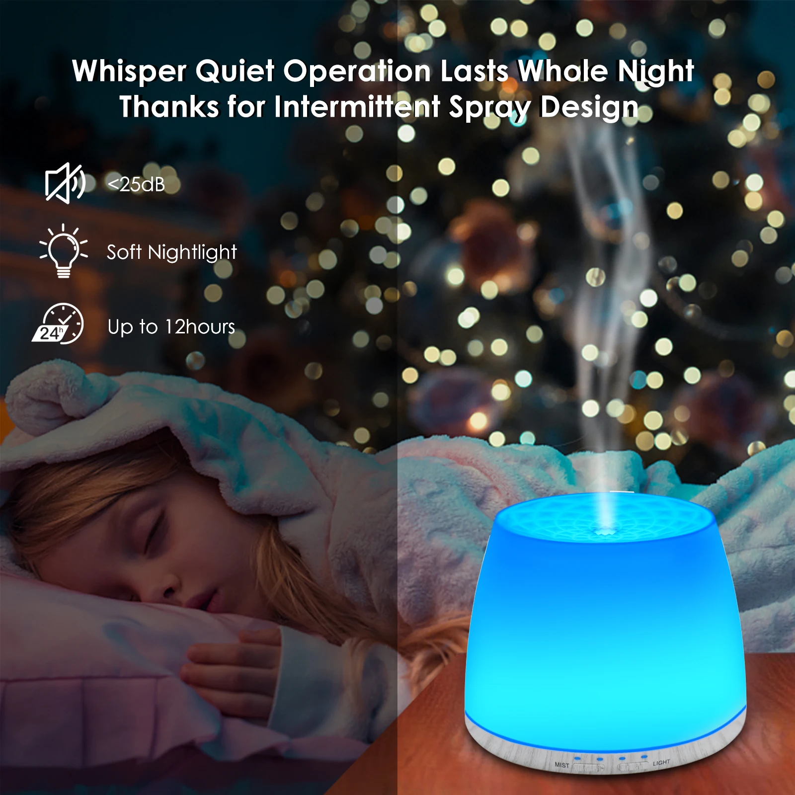 Essential Oil Diffuser,500ml Bluetooth Speaker Aroma Diffuser ...