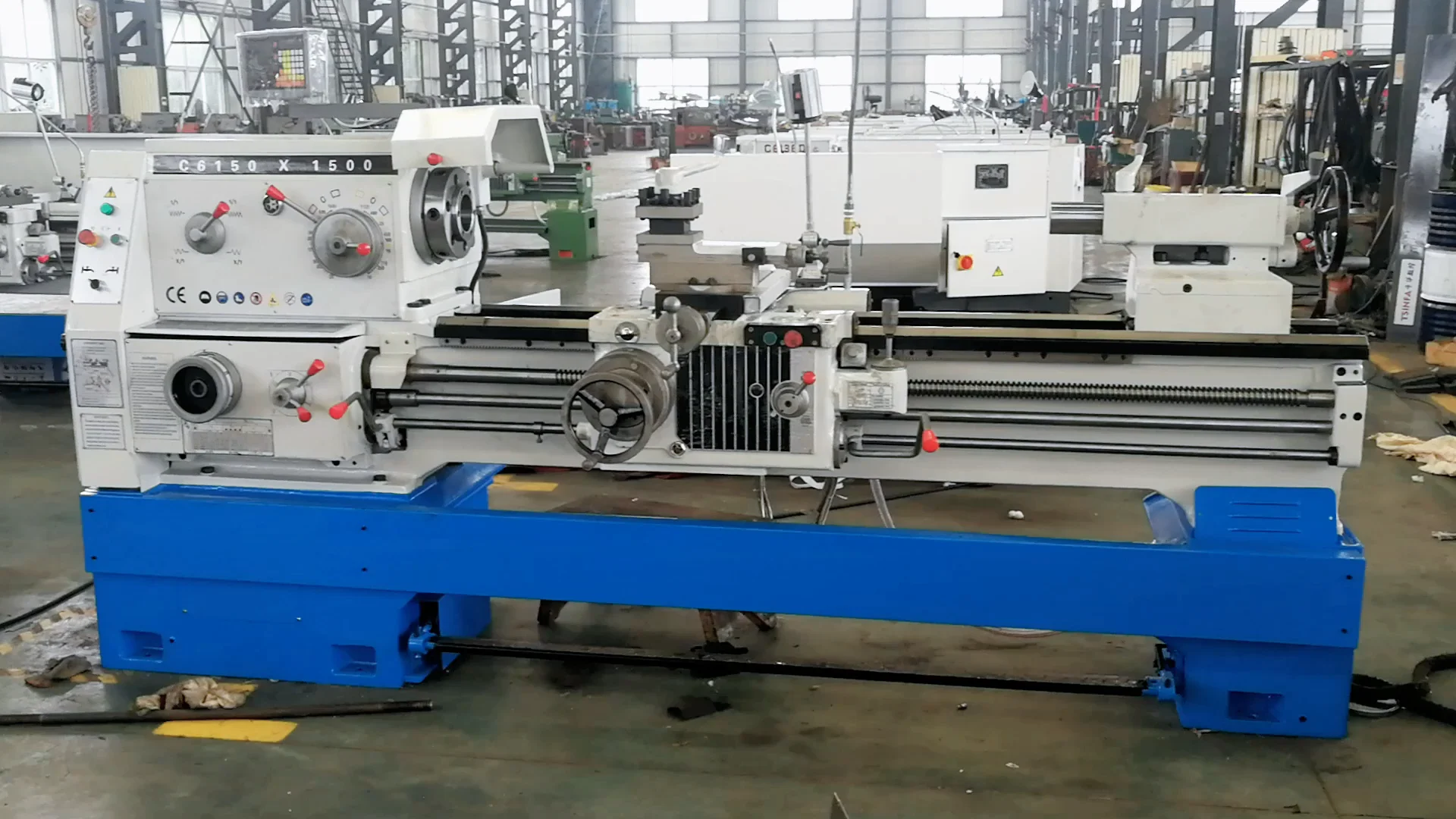 2m Horizontal Universal Low Cost Normal Chinese Turning Lathe Ca6140 ...