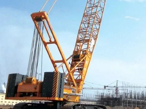 85 Ton Lattice Boom Crawler Crane With Multiple Hooks Xgc85 - Buy ...