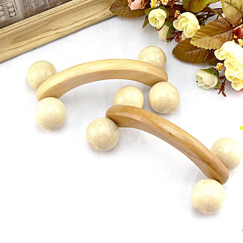 Wooden Handheld Body Roller - Relief for Muscle Pain