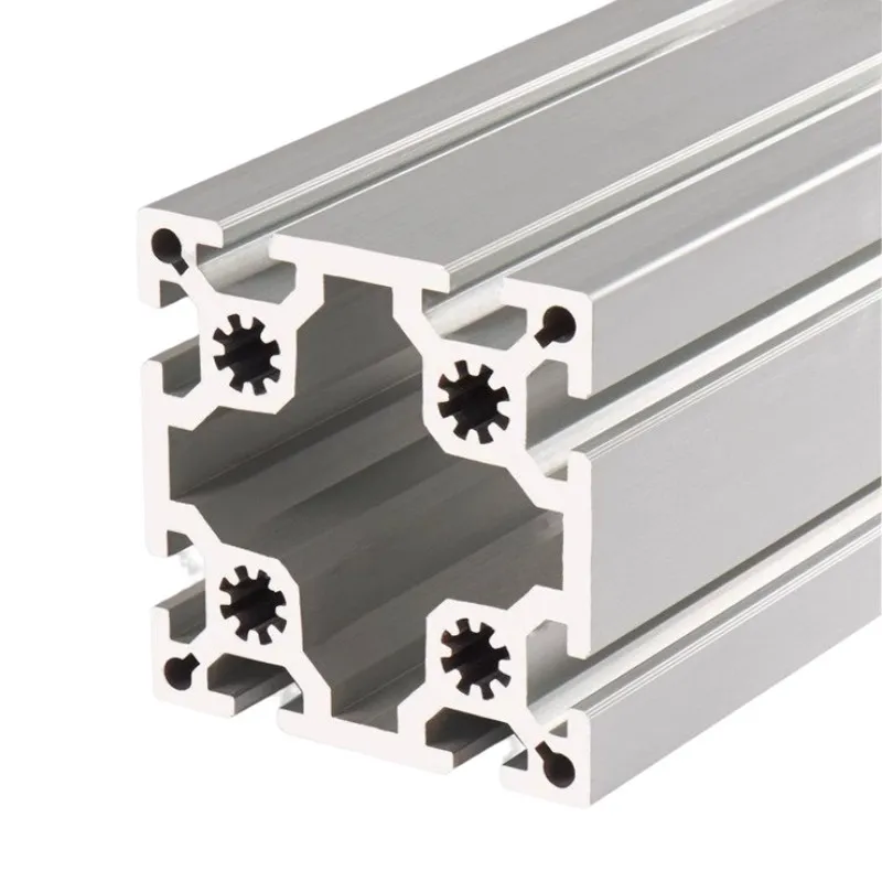 Anodised Aluminium Profiles 100100 Double Channel European Standard T V ...