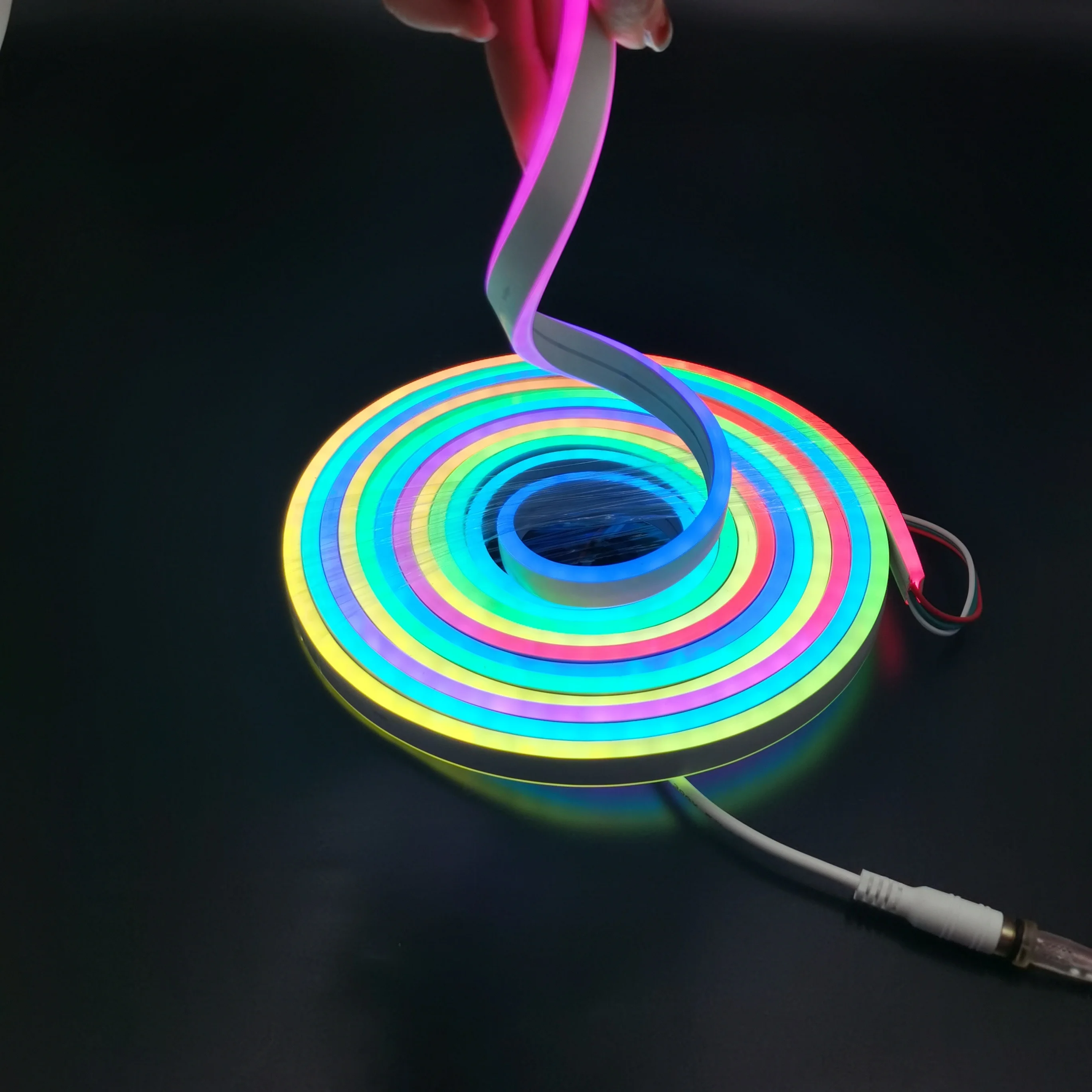 Led Neon Light Smart Wifi Control Programmable Rgb Neon Rope Light ...