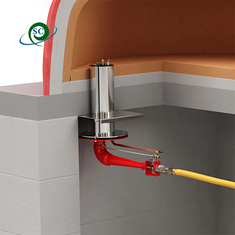 Portable Gas Burner for Pizza Bakery - Efficient Heating