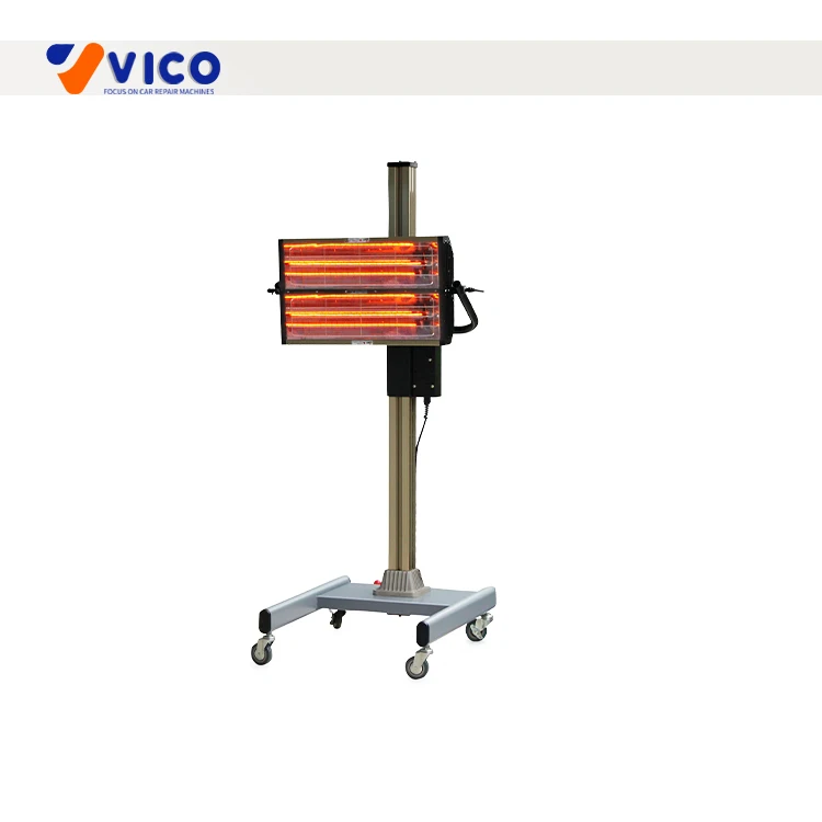 Vico Shortwave Infrared Lamp For Curing Dual Head Baking Lamp Vbl-2d ...